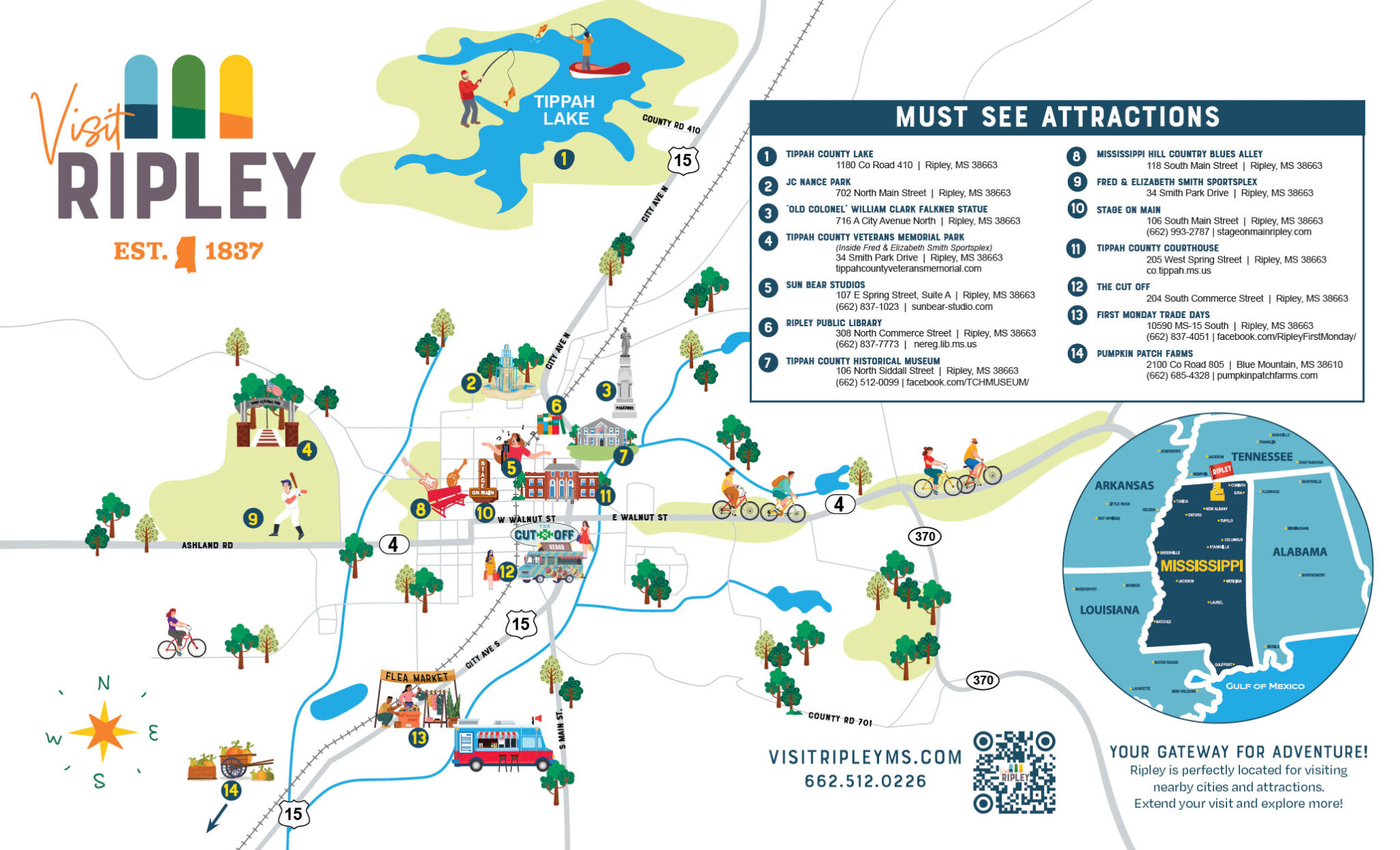 Ripley MS Map and Visitors Guide